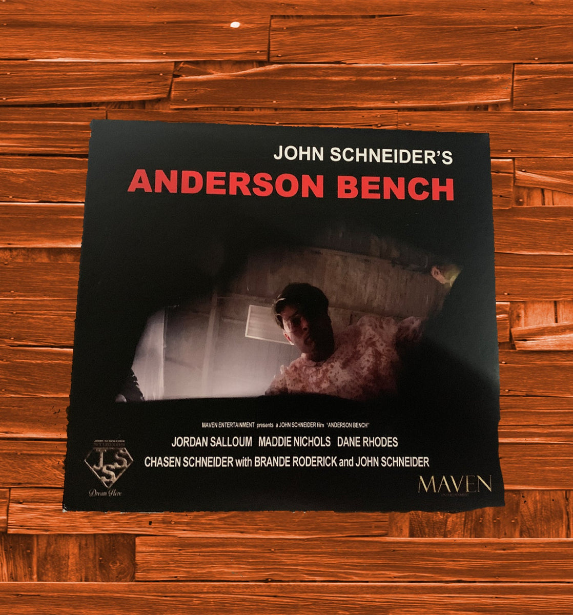 DVD John Schneider's ANDERSON BENCH – John Schneider Entertainment Store